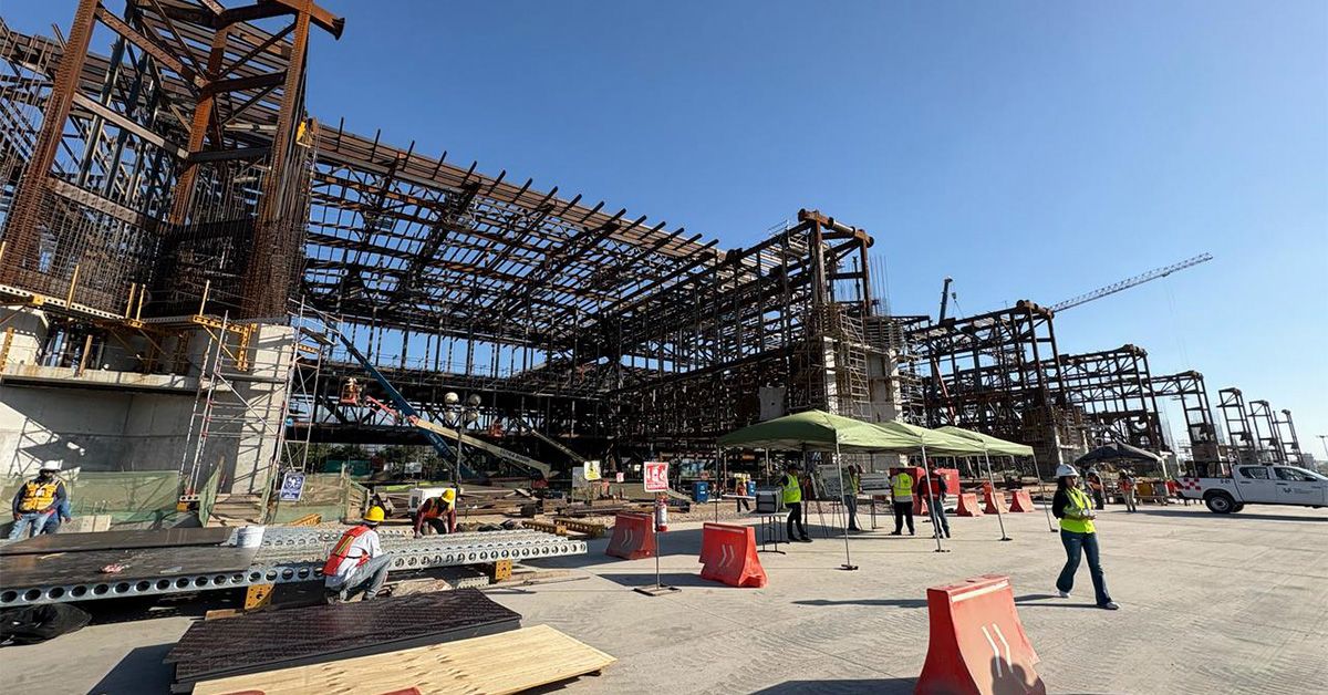 Avances de la Terminal 2 del Aeropuerto Internacional de Puerto ...